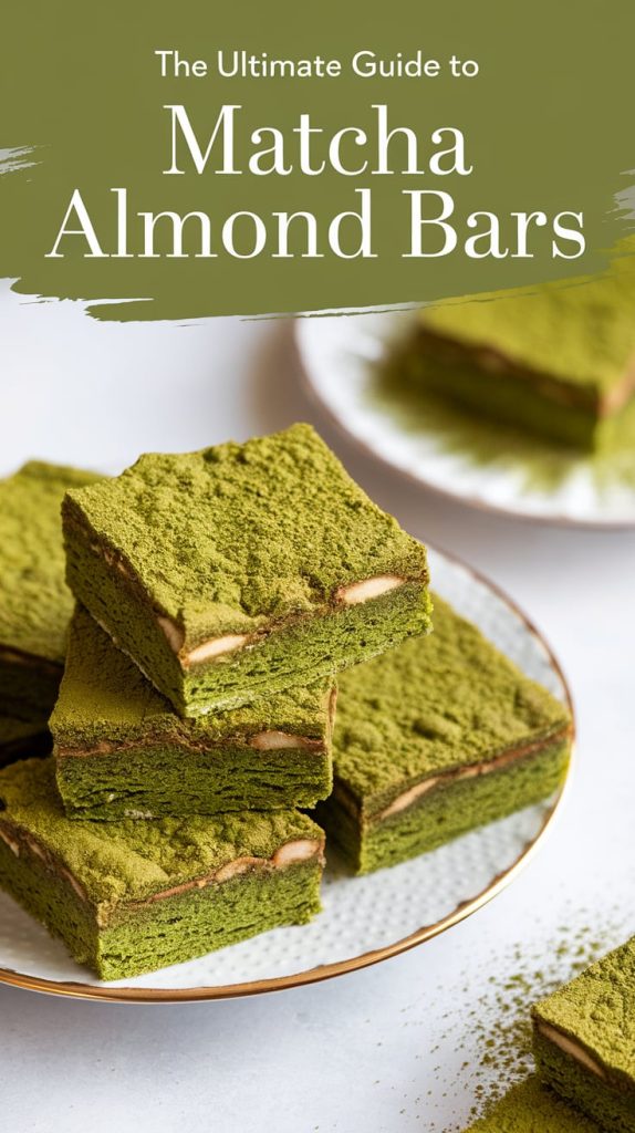 The Ultimate Guide to Matcha Almond Bars – Treat Savvy