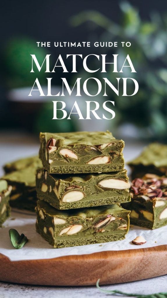 The Ultimate Guide to Matcha Almond Bars – Treat Savvy