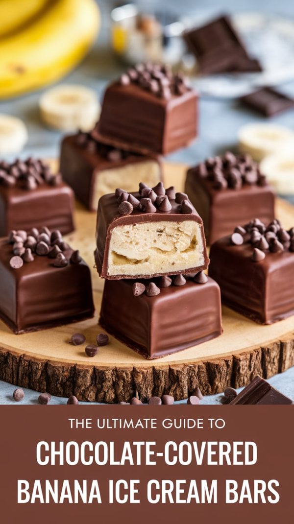 The Ultimate Guide to Chocolate-Covered Banana Ice Cream Bars – Treat Savvy