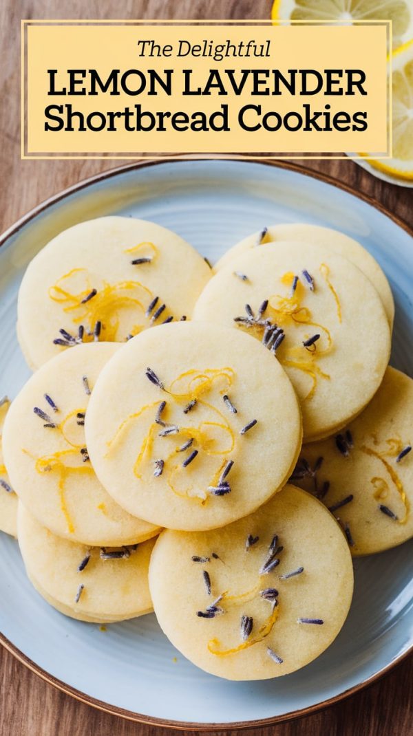 The Delightful Lemon Lavender Shortbread Cookies – Treat Savvy