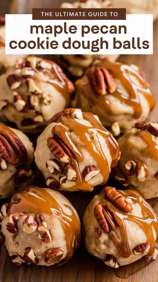 The Ultimate Guide to Maple Pecan Cookie Dough Balls – Treat Savvy