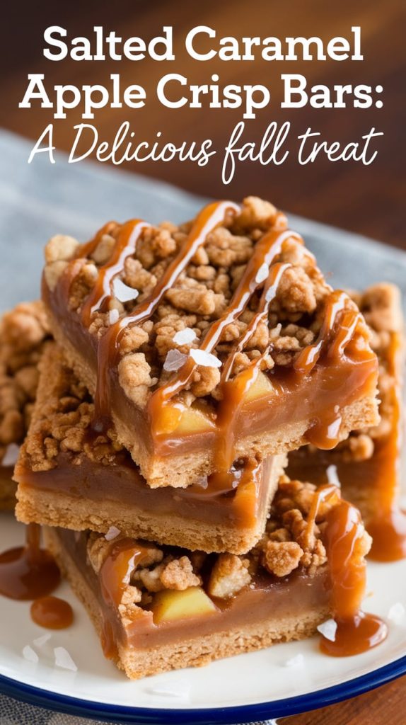 Salted Caramel Apple Crisp Bars: A Delicious Fall Treat – Treat Savvy