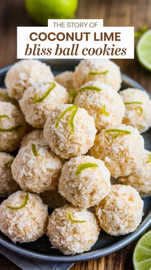 The Story of Coconut Lime Bliss Ball Cookies – Treat Savvy