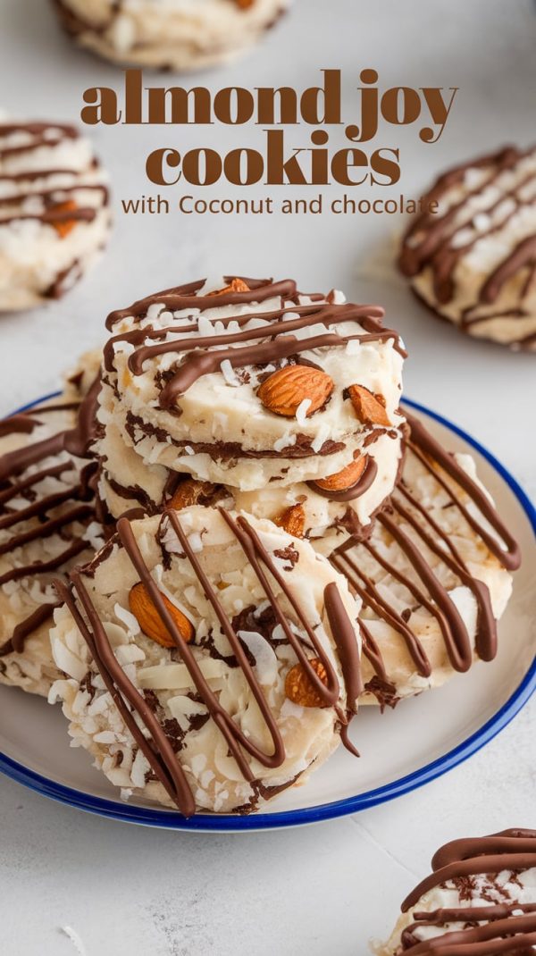 Almond Joy Cookies with Coconut and Chocolate – Treat Savvy