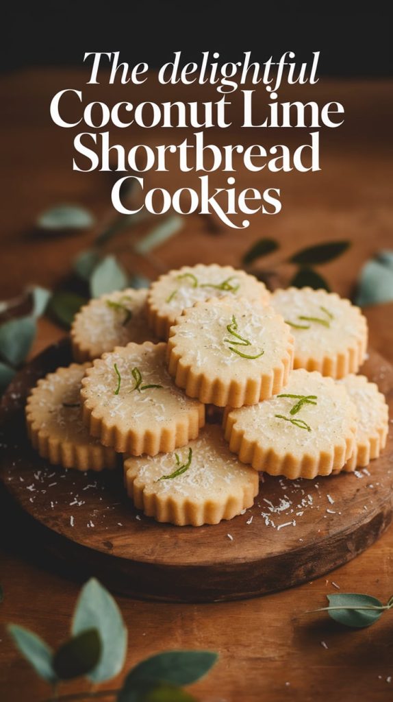 The Delightful Coconut Lime Shortbread Cookies – Treat Savvy