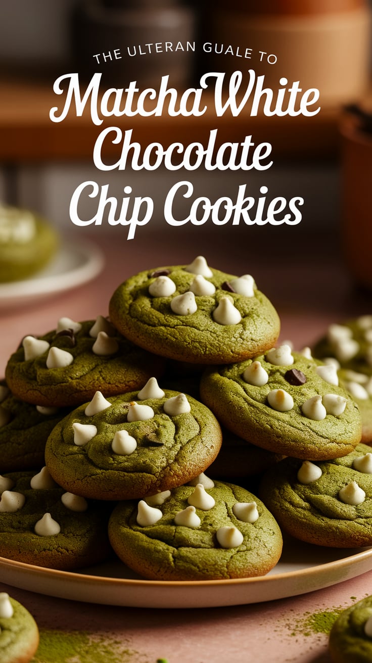 The Ultimate Guide to Matcha White Chocolate Chip Cookies – Treat Savvy