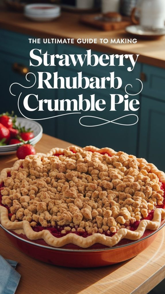 The Ultimate Guide to Making Strawberry Rhubarb Crumble Pie – Treat Savvy