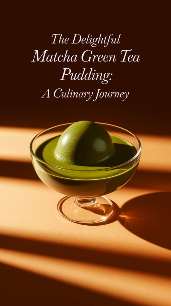 The Delightful Matcha Green Tea Pudding: A Culinary Journey – Treat Savvy