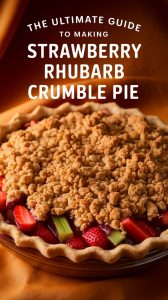 The Ultimate Guide to Making Strawberry Rhubarb Crumble Pie – Treat Savvy