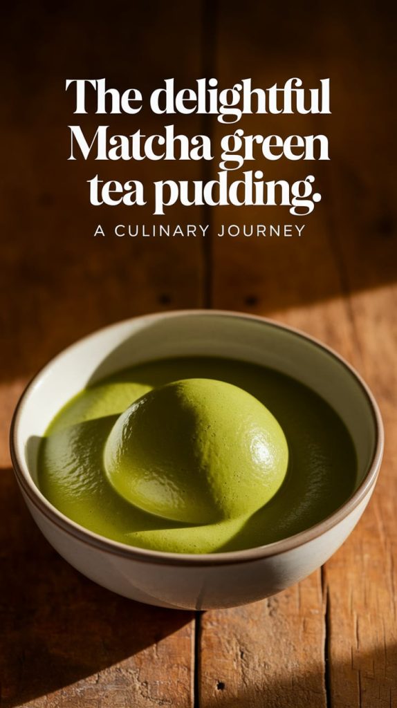The Delightful Matcha Green Tea Pudding: A Culinary Journey – Treat Savvy