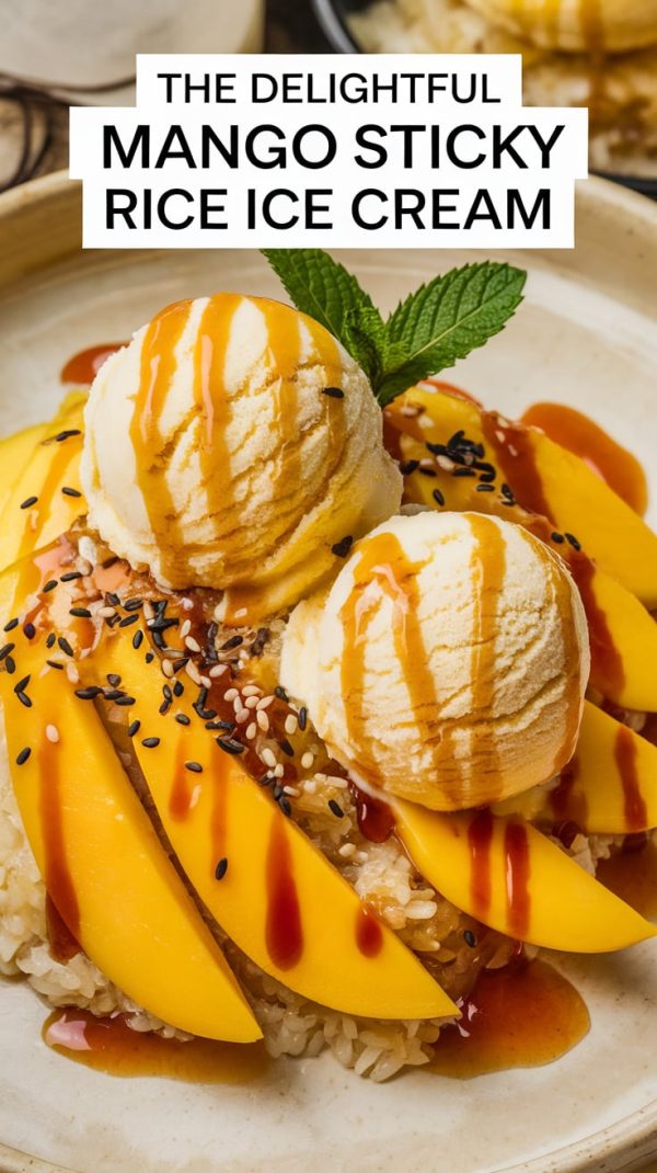 The Delightful Mango Sticky Rice Ice Cream – Treat Savvy