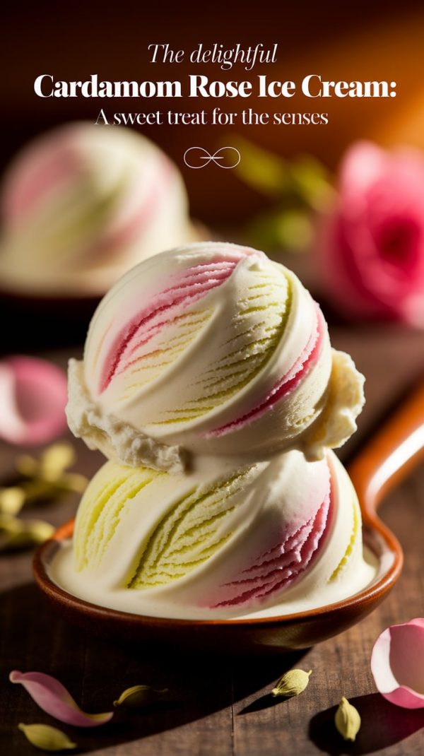 The Delightful Cardamom Rose Ice Cream: A Sweet Treat for the Senses ...