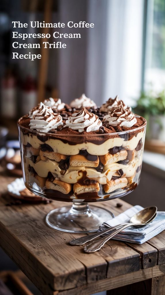 The Ultimate Coffee Espresso Cream Trifle Recipe – Treat Savvy