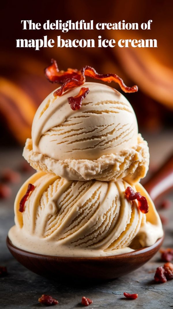 The Delightful Creation of Maple Bacon Ice Cream – Treat Savvy