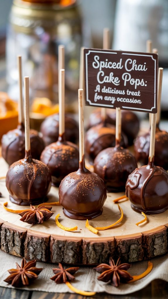 Spiced Chai Cake Pops: A Delicious Treat for Any Occasion – Treat Savvy
