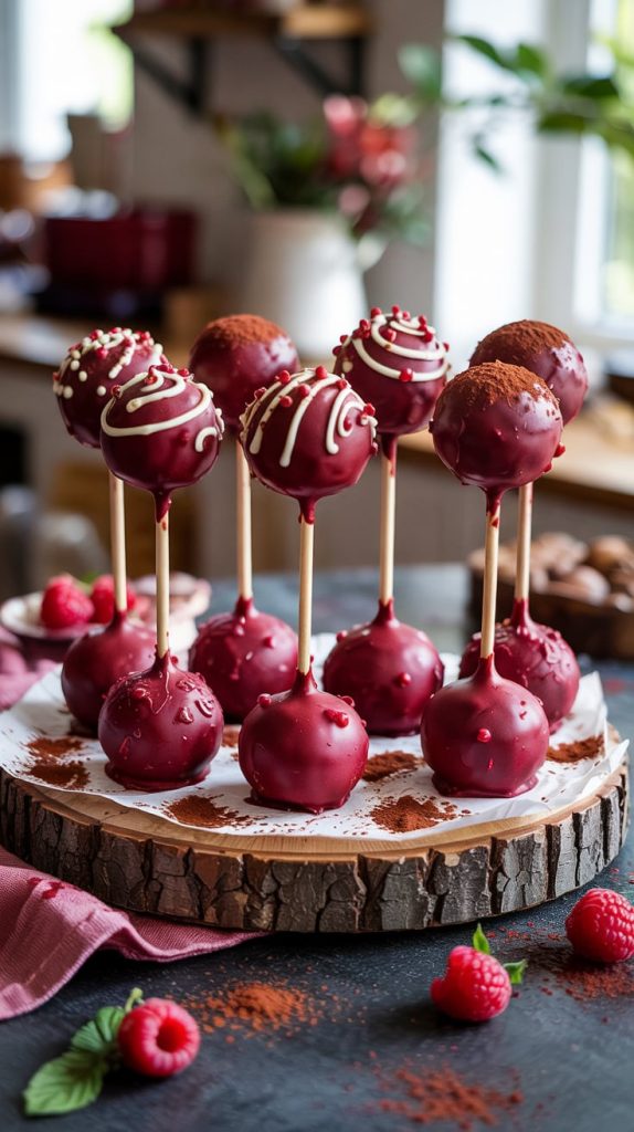 Vegan Red Velvet Cake Pops – Treat Savvy