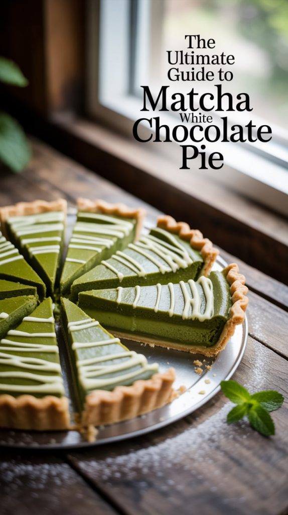 The Ultimate Guide to Matcha White Chocolate Pie – Treat Savvy