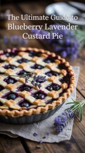 The Ultimate Guide to Blueberry Lavender Custard Pie – Treat Savvy