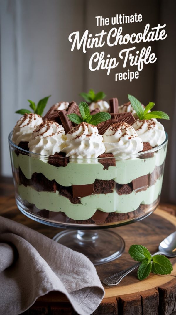 The Ultimate Mint Chocolate Chip Trifle Recipe – Treat Savvy