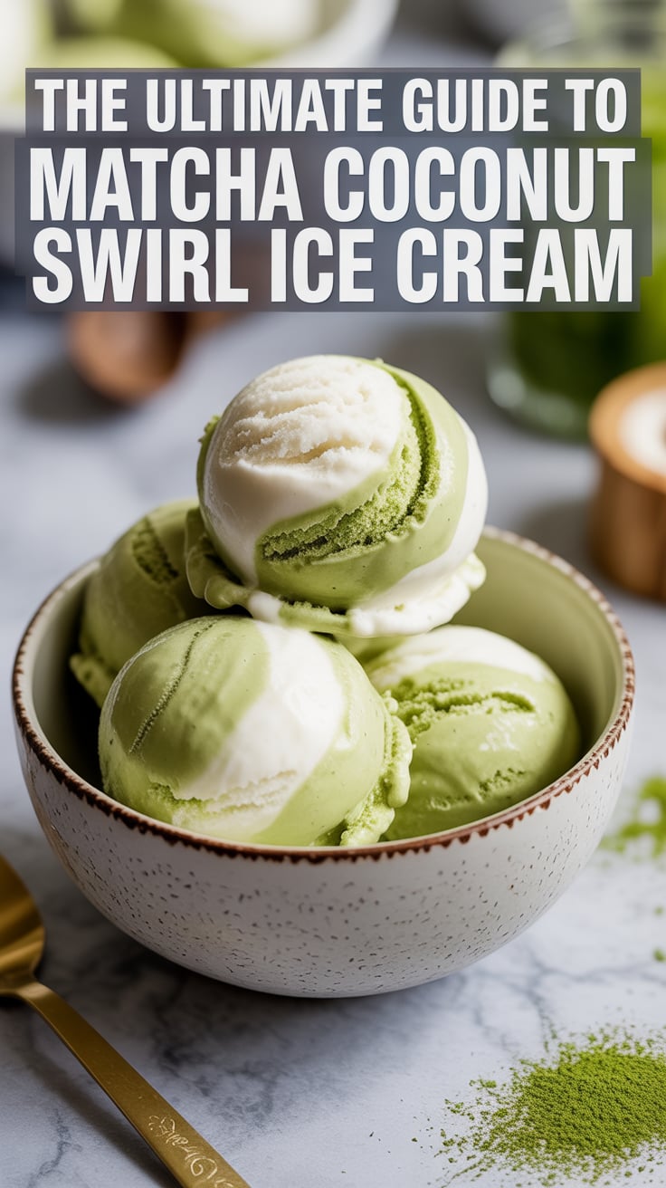 The Ultimate Guide to Matcha Coconut Swirl Ice Cream – Treat Savvy