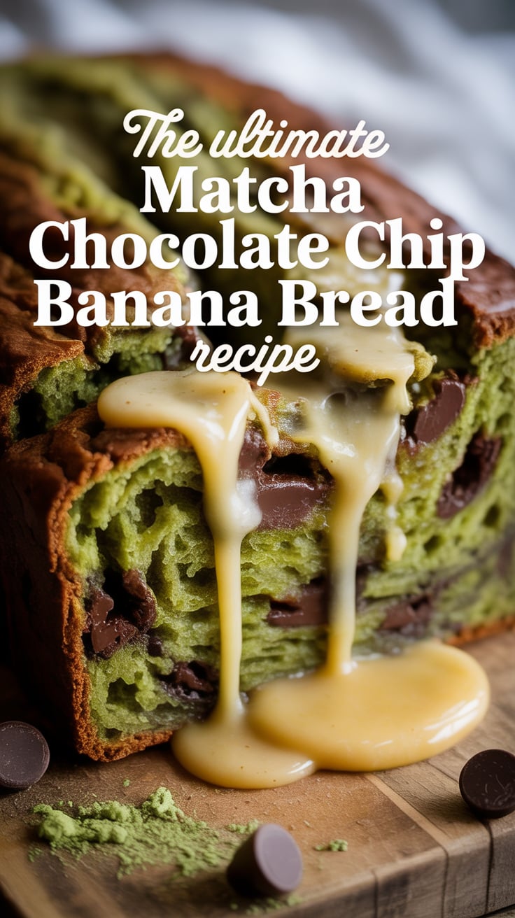 The Ultimate Matcha Chocolate Chip Banana Bread Recipe – Treat Savvy