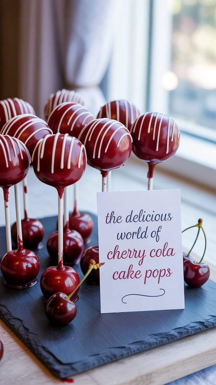 The Delicious World of Cherry Cola Cake Pops – Treat Savvy