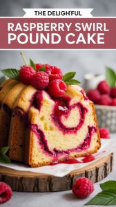 The Delightful Raspberry Swirl Pound Cake – Treat Savvy