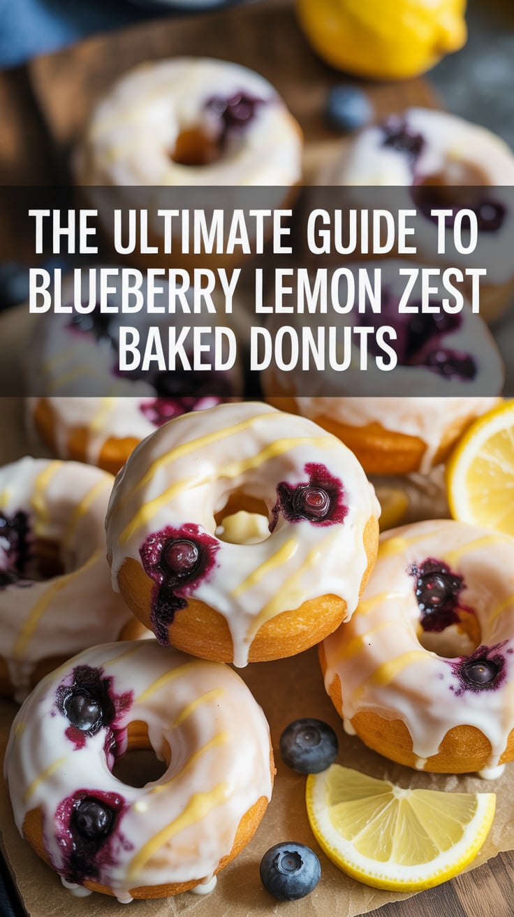 The Ultimate Guide to Blueberry Lemon Zest Baked Donuts – Treat Savvy