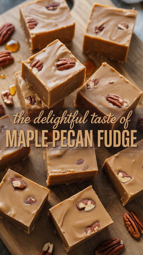 The Delightful Taste of Maple Pecan Fudge – Treat Savvy