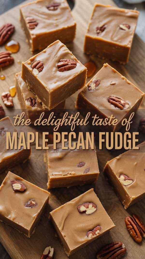 The Delightful Taste of Maple Pecan Fudge – Treat Savvy