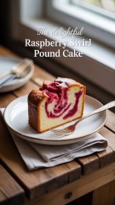 The Delightful Raspberry Swirl Pound Cake – Treat Savvy