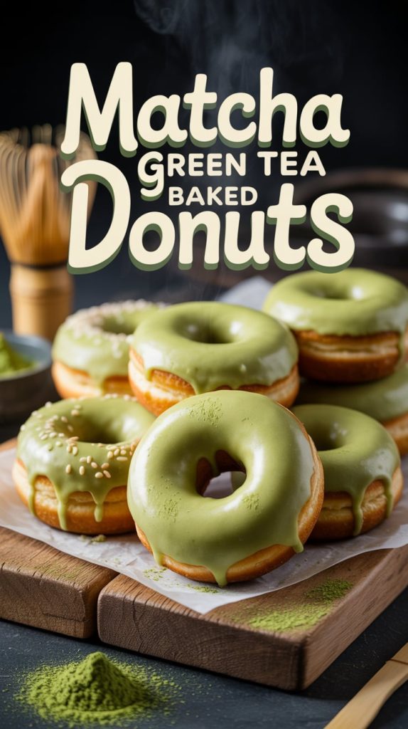 Matcha Green Tea Baked Donuts: A Delightful Treat for the Whole Family ...