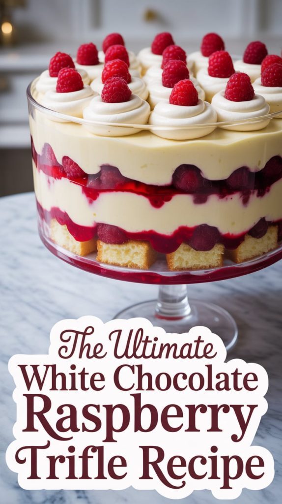 The Ultimate White Chocolate Raspberry Trifle Recipe – Treat Savvy