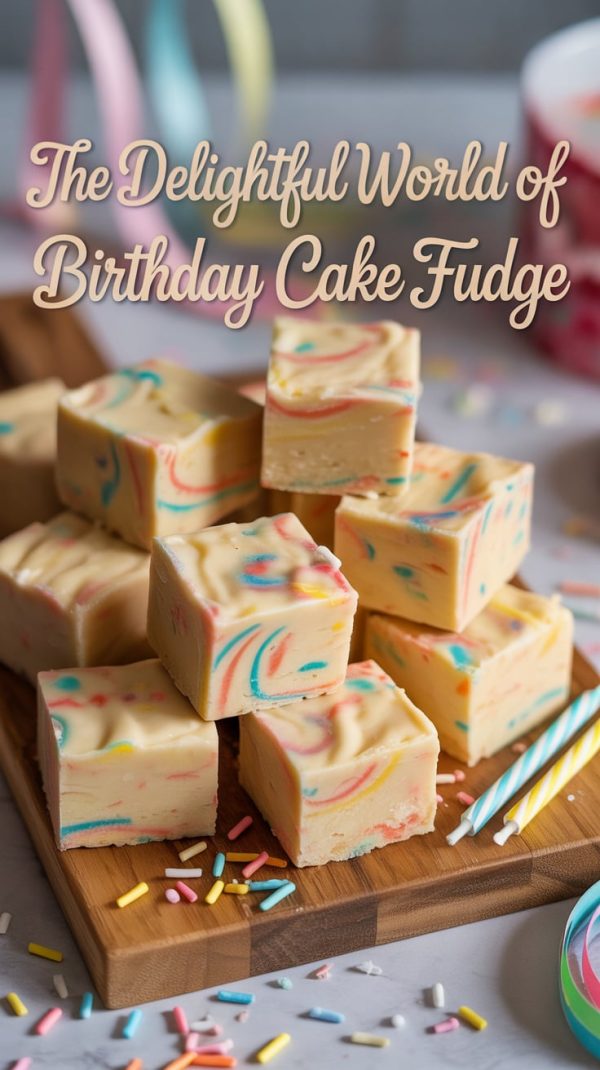 The Delightful World of Birthday Cake Fudge – Treat Savvy