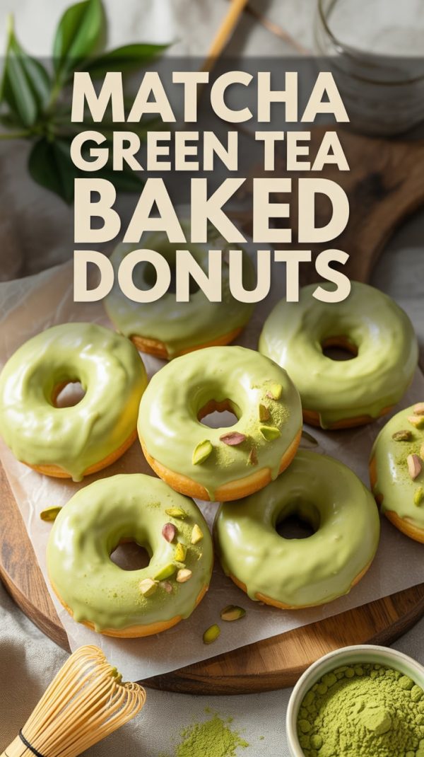 Matcha Green Tea Baked Donuts: A Delightful Treat for the Whole Family ...